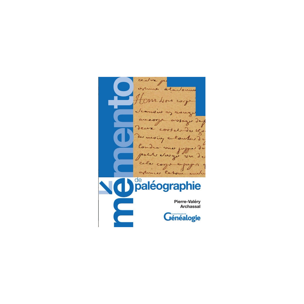 Mémento de paléographie