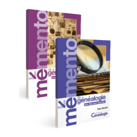 Pack Mémento généalogie