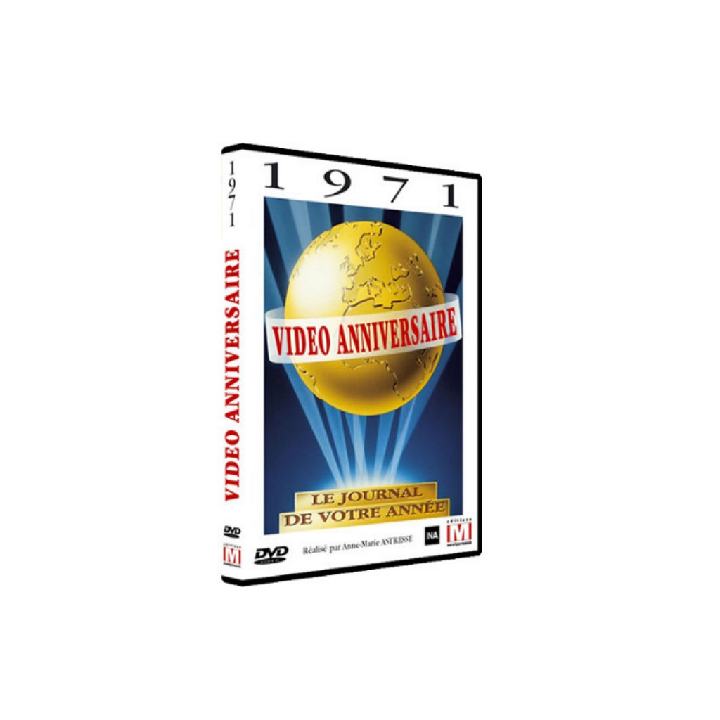 DVD Vidéo anniversaire 1971